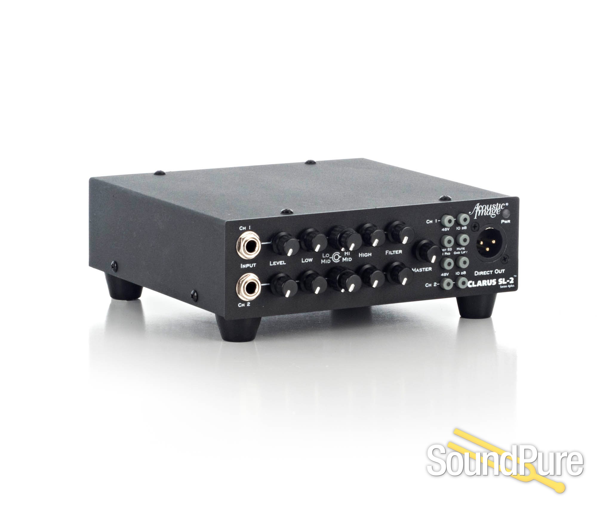 Acoustic Image Clarus 4PLUS SL2 - 2 Channel Amp W/ No Effect