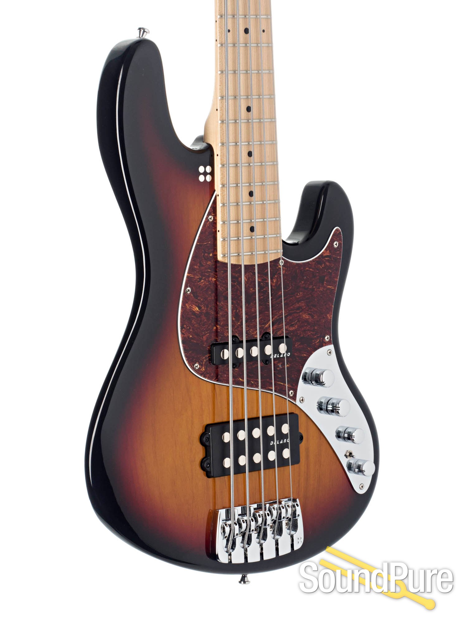 Sandberg California TM5 3-Tone Sunburst 5-String Bass #35190