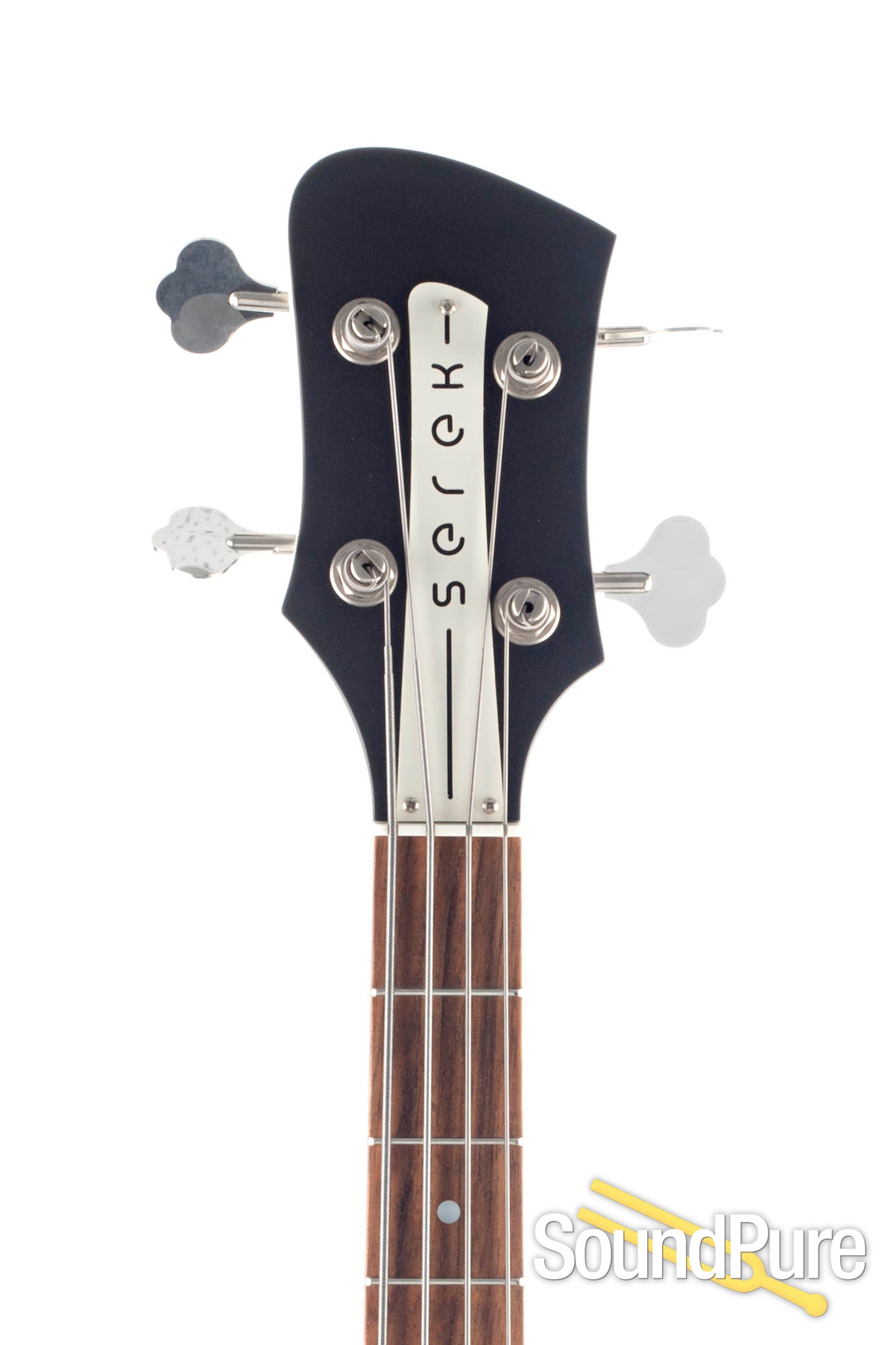 Serek Midwestern Vintage White Short Scale Bass #MW-098