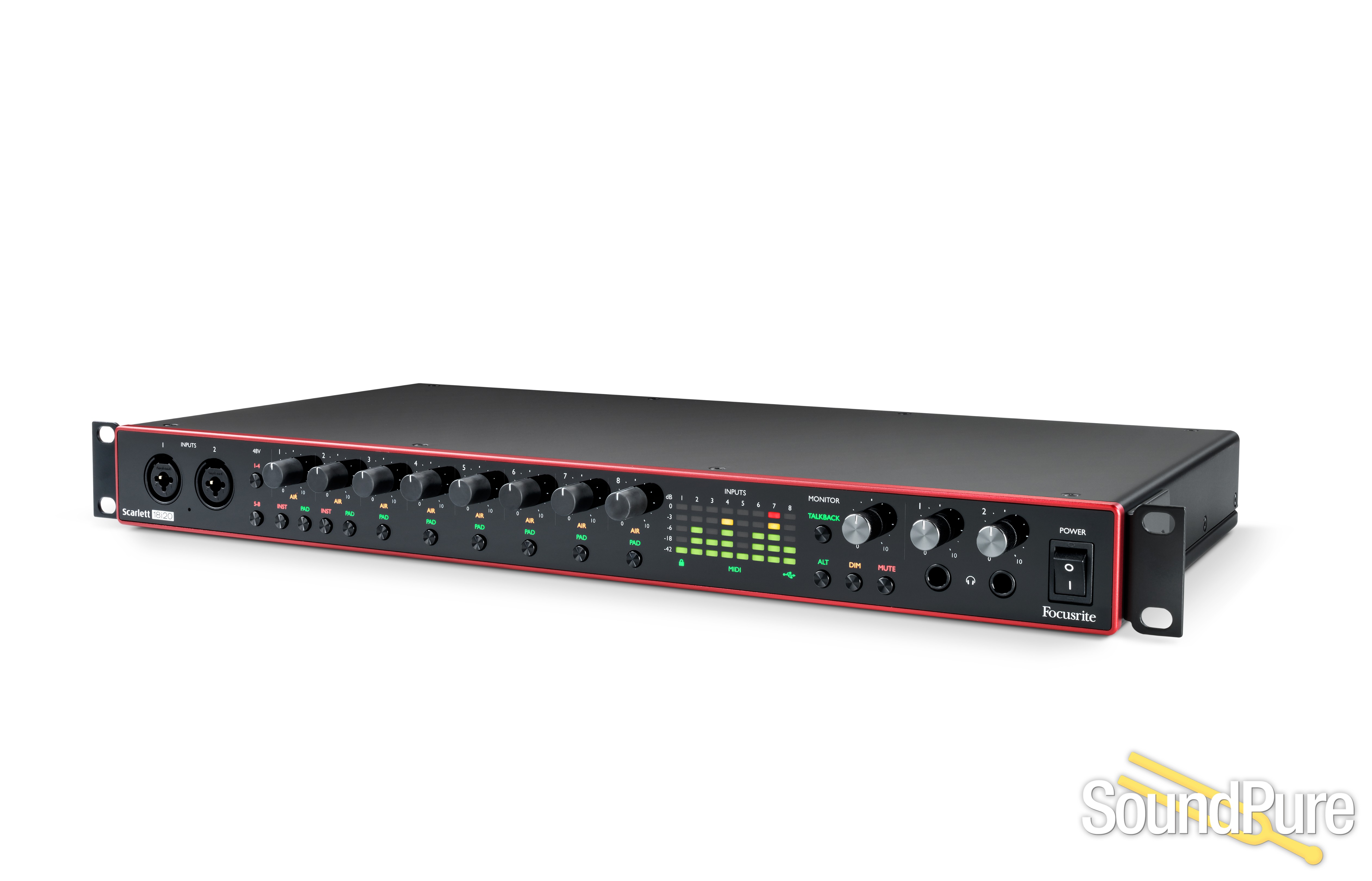Focusrite Scarlett 18i20 Audio Interface Generation 3
