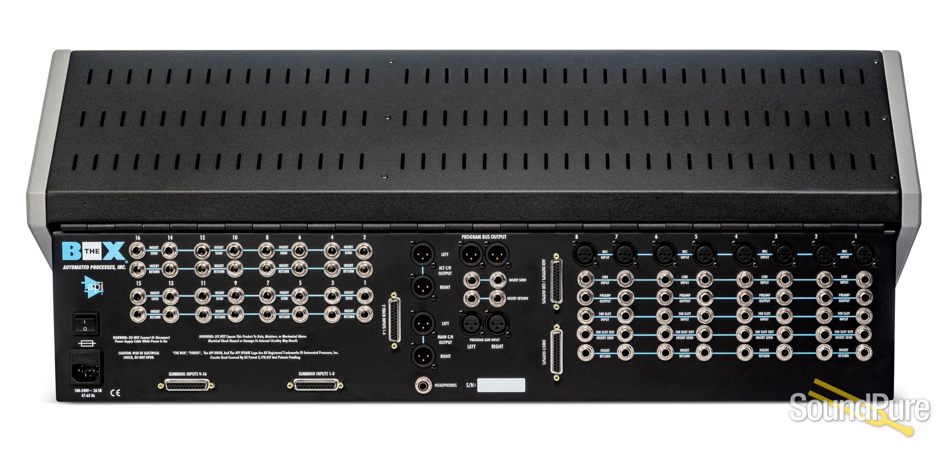 API THE BOX® II Mixing And Recording Console | Soundpure.com