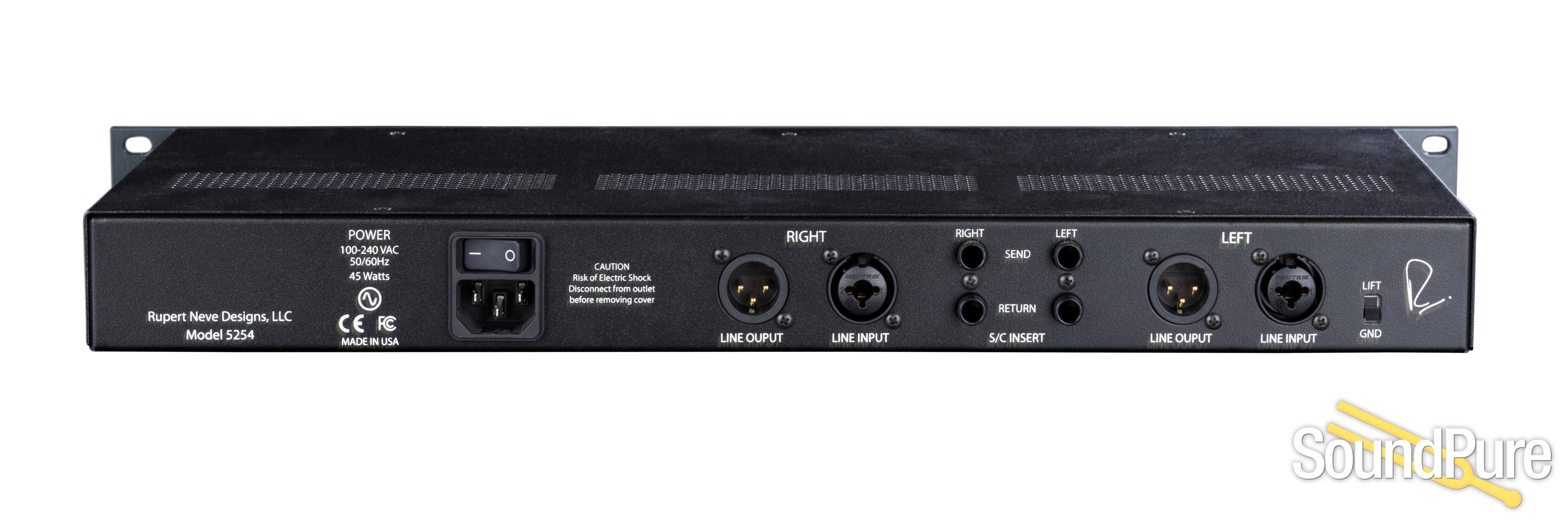 Rupert Neve Designs 5254 Dual Diode Bridge Compressor