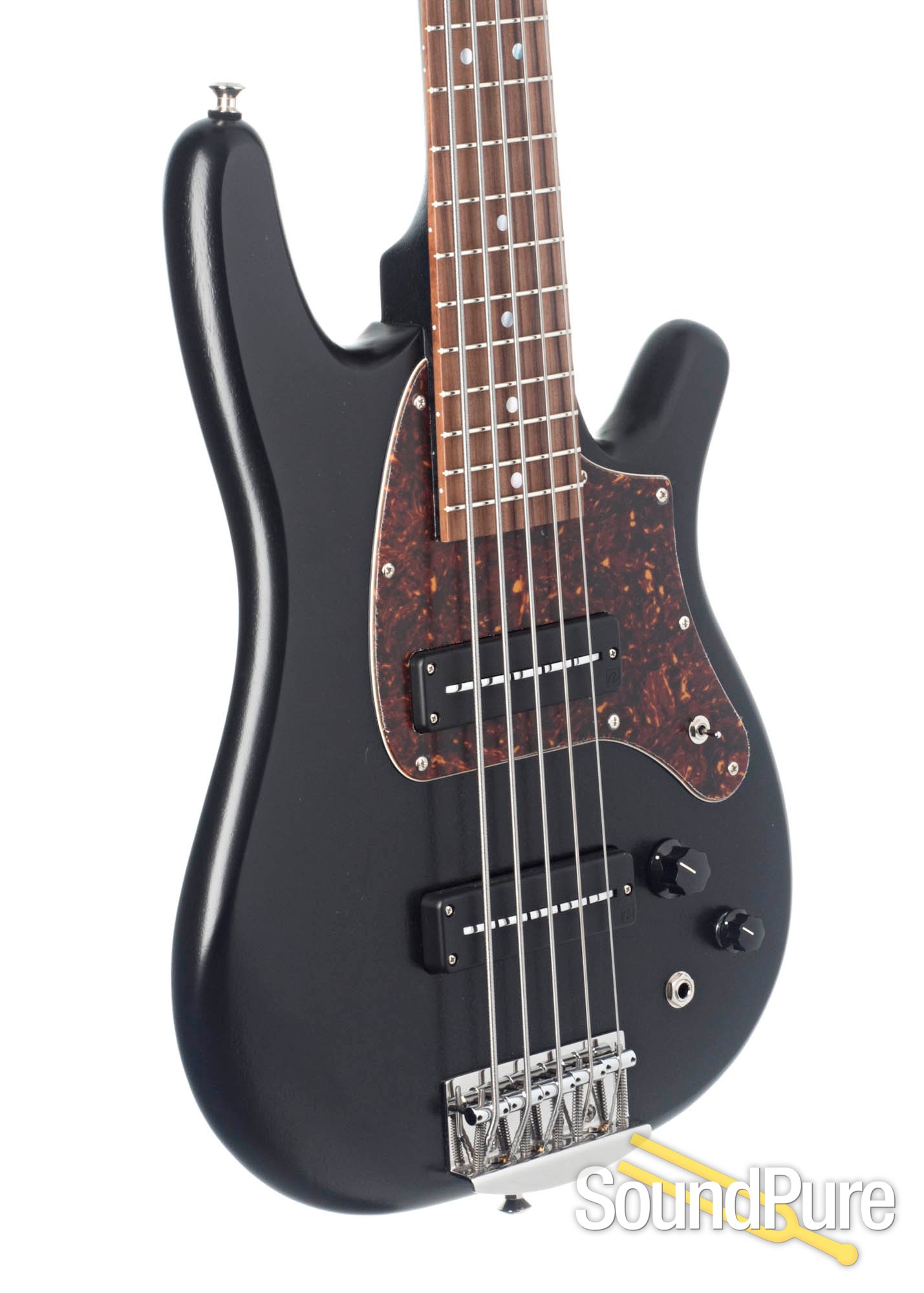 Serek Midwestern 2 Black Medium Scale 5-String #MW2-148