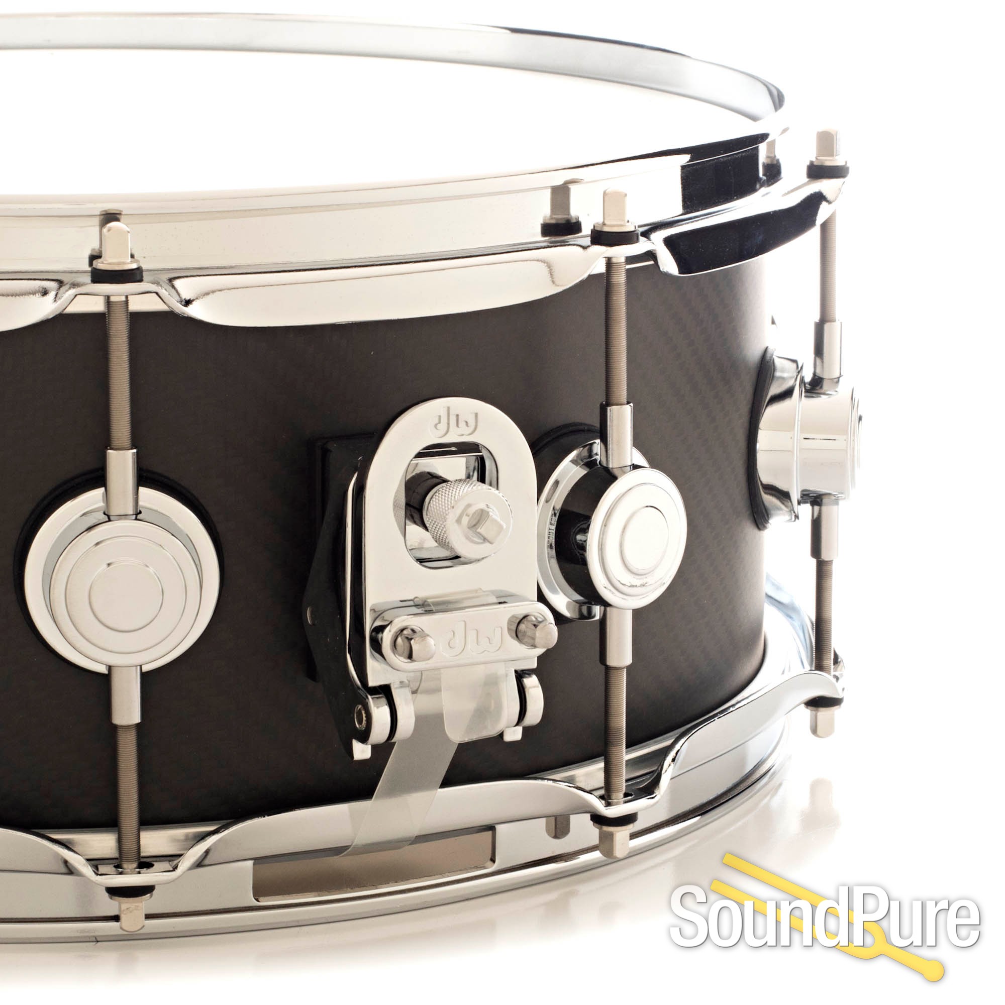 DW 5.5x14 Collectors Series Carbon Fiber Snare Drum