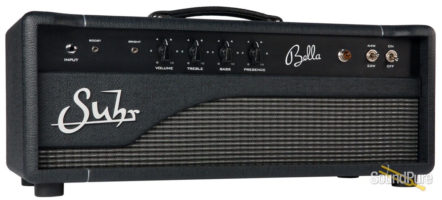 Suhr Bella 22/44w Amp Head, Black | Soundpure.com