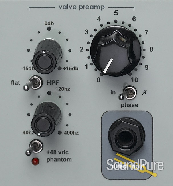 Sebatron AXIS 200VU Two Channel Tube Preamp | Soundpure.com