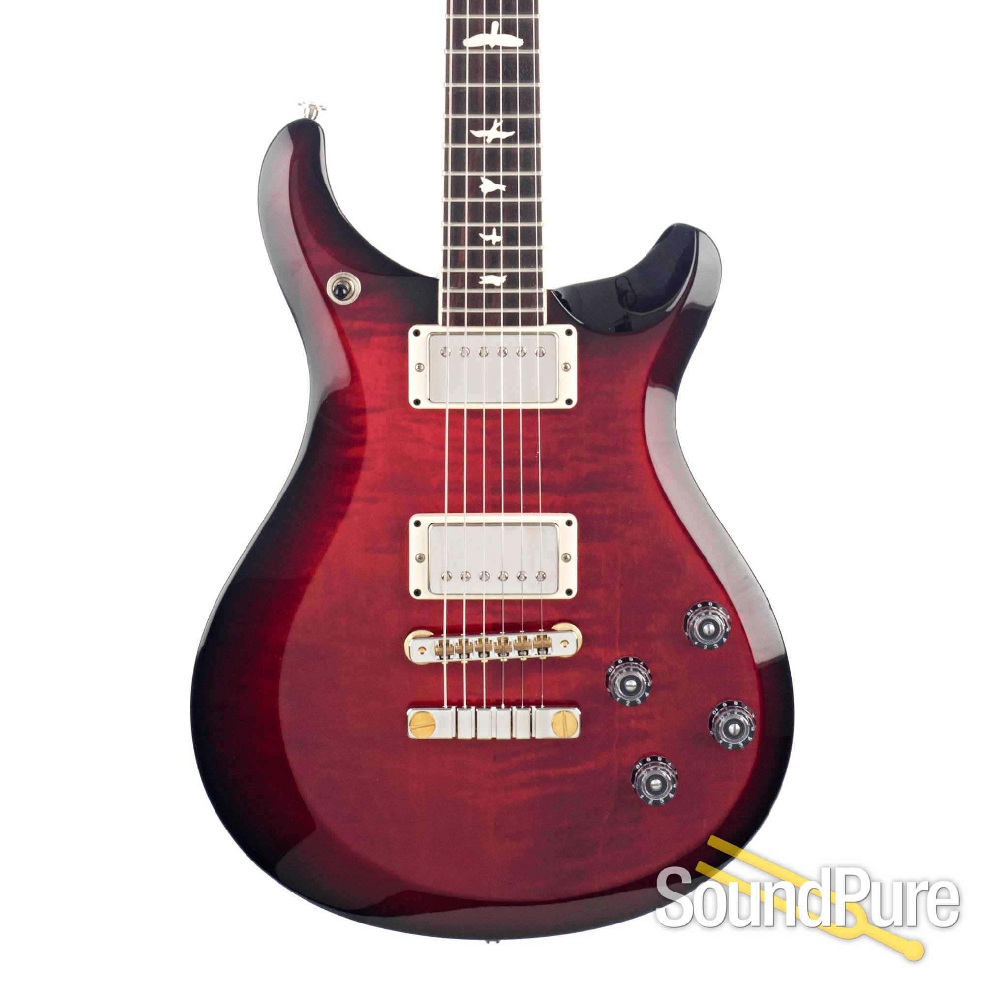 PRS S2 McCarty 594 Fire Red Burst Guitar #S2047586 - Used