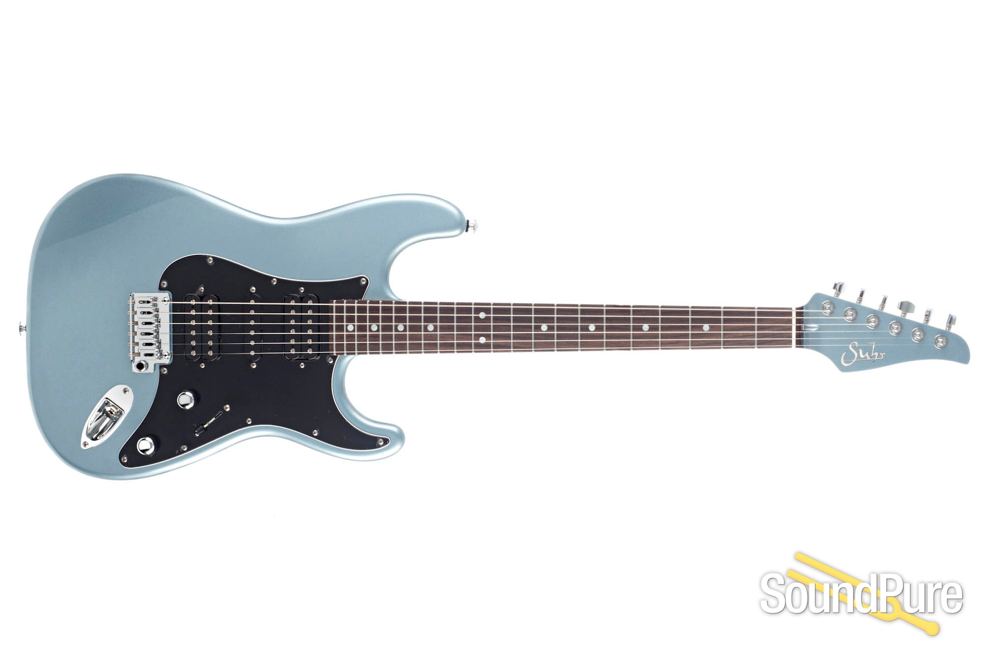 Suhr Custom Classic S Ice Blue Metallic Guitar #65115
