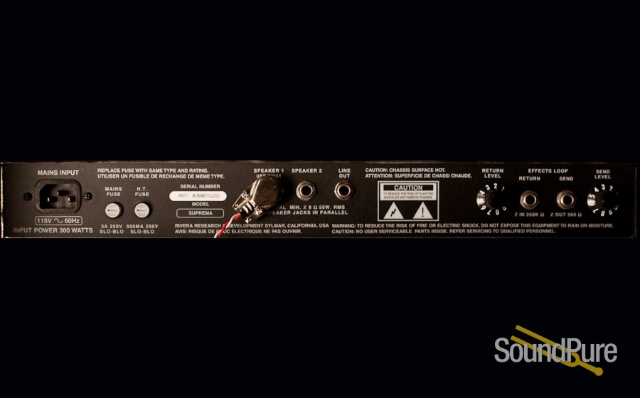 Rivera Suprema Jazz Combo Amplifier | Soundpure.com