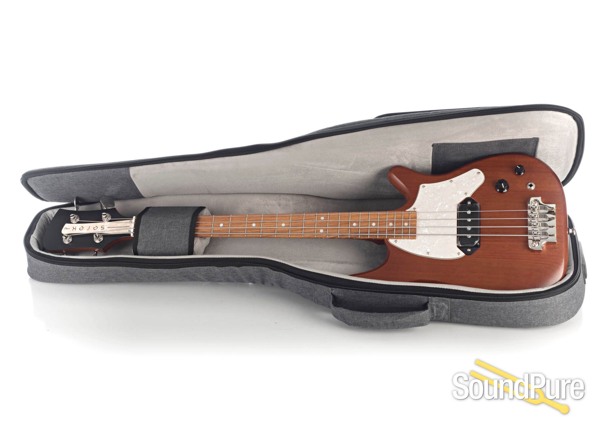 Serek Midwestern 2 Aged Walnut Short Scale Bass #MW2-187