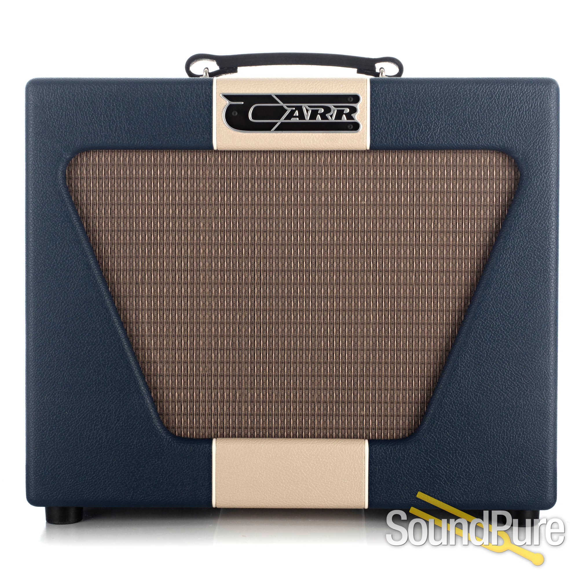 Carr Amplifiers Super Bee 10W 1x12 Combo Amp, Blue/Cream