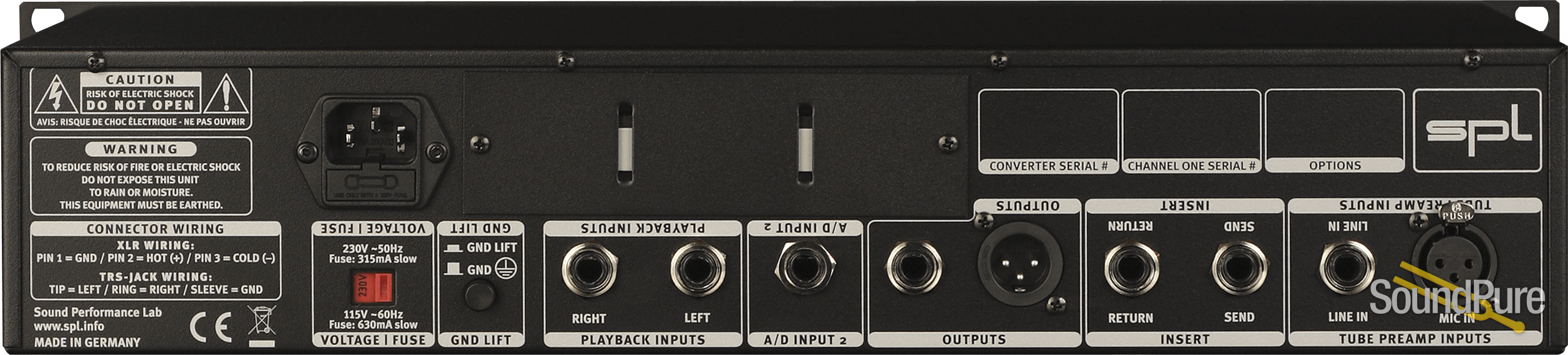 SPL Channel One Channel Strip | Soundpure.com