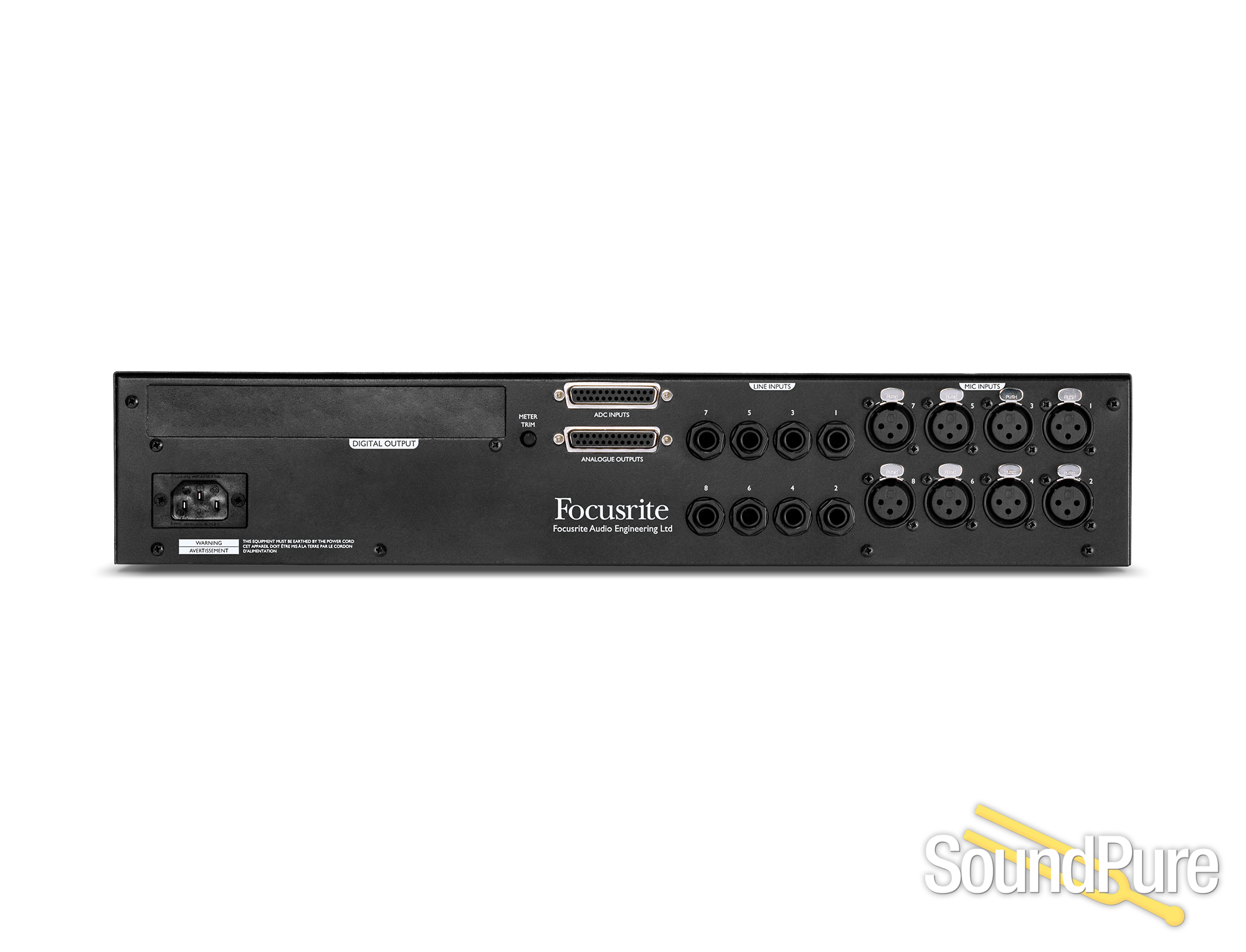 Focusrite ISA828 MKII Eight Channel Preamp | Soundpure.com