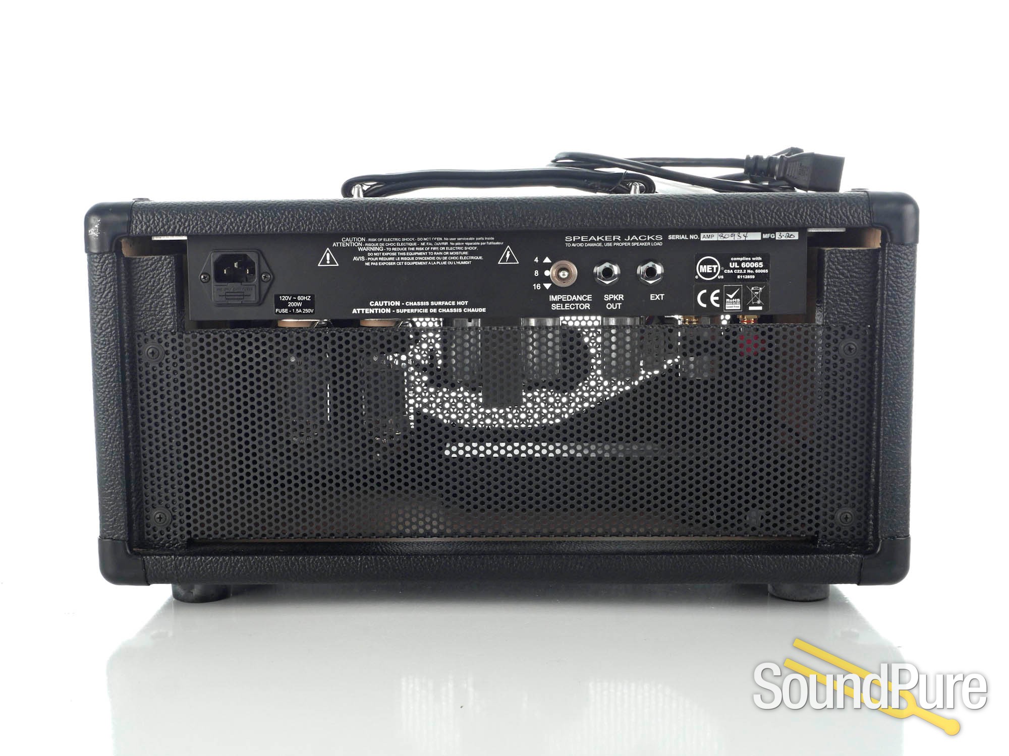 PRS Sweet 16 Amp Head, LTD Ed. Black - Used | Soundpure.com