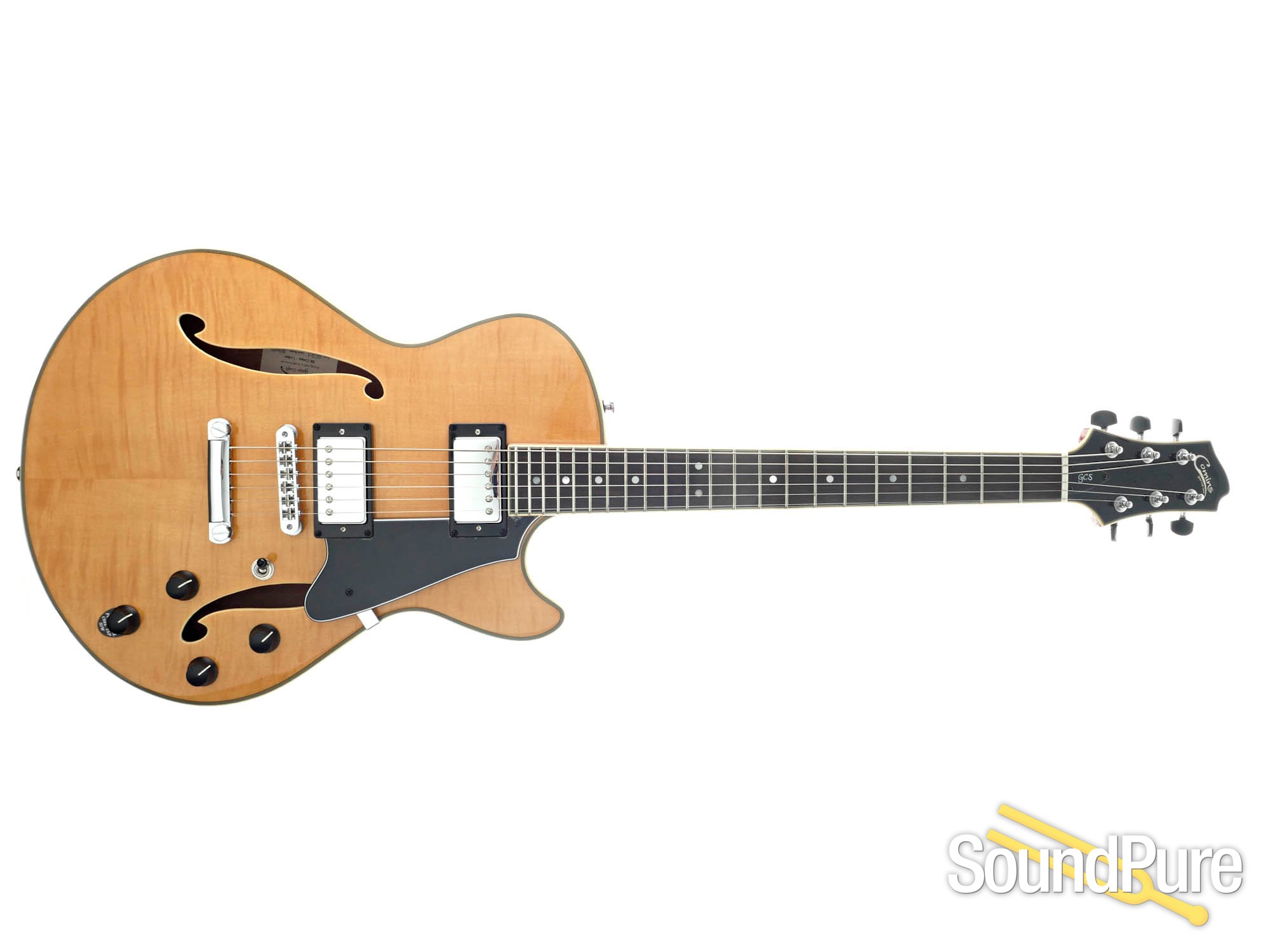 Comins GCS-1 Blonde Semi-Hollow Electric #112409 | Soundpure.com