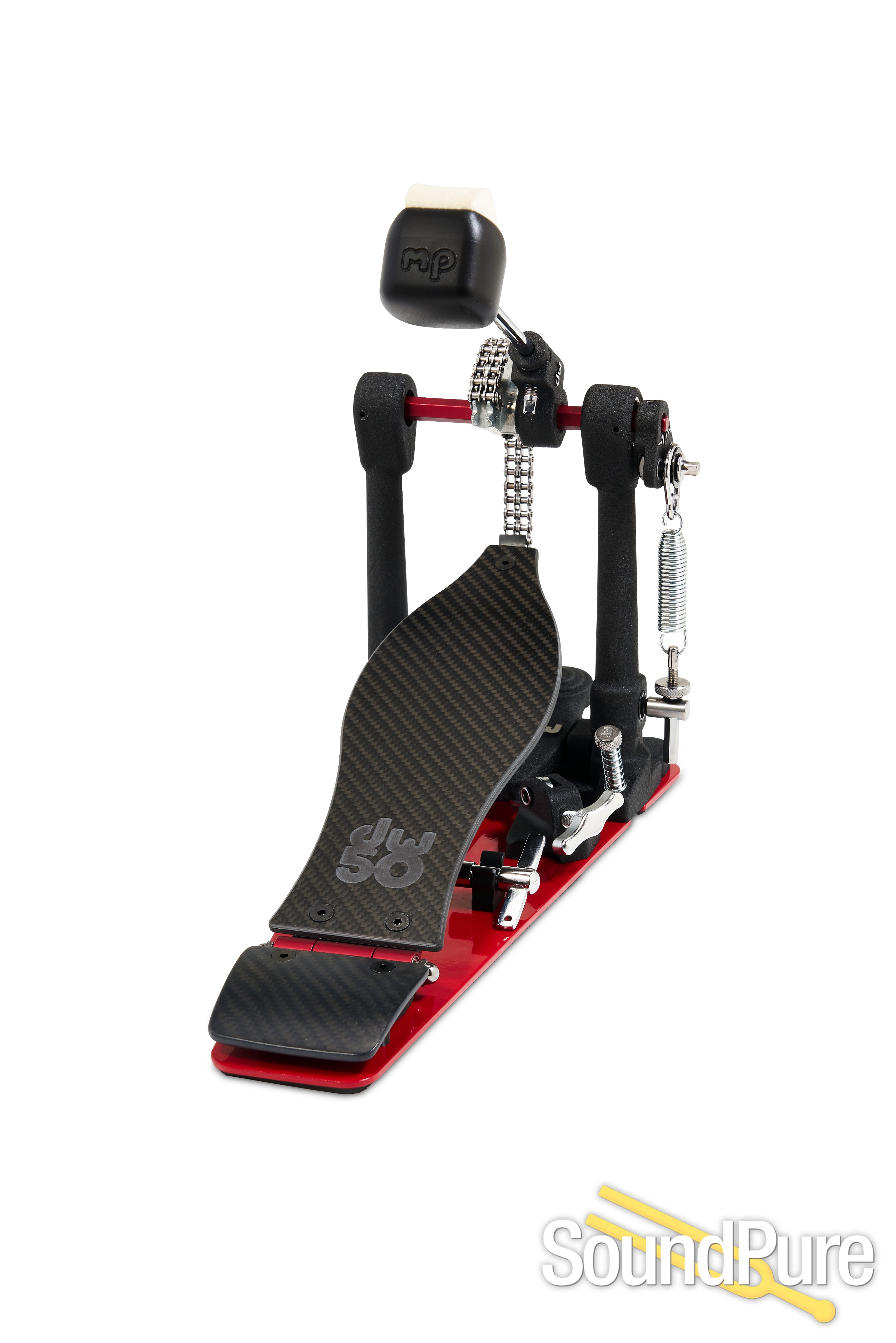 DW 50TH Anniversary Limited Edt. Carbon Fiber Single Pedal