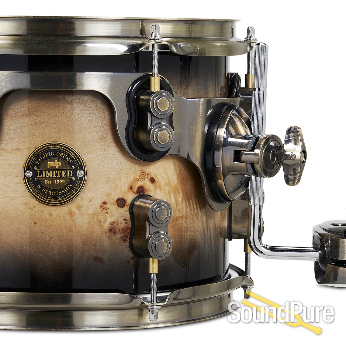 Pdp 4pc Concept Maple Limited Edition Mapa Burl Drum Set