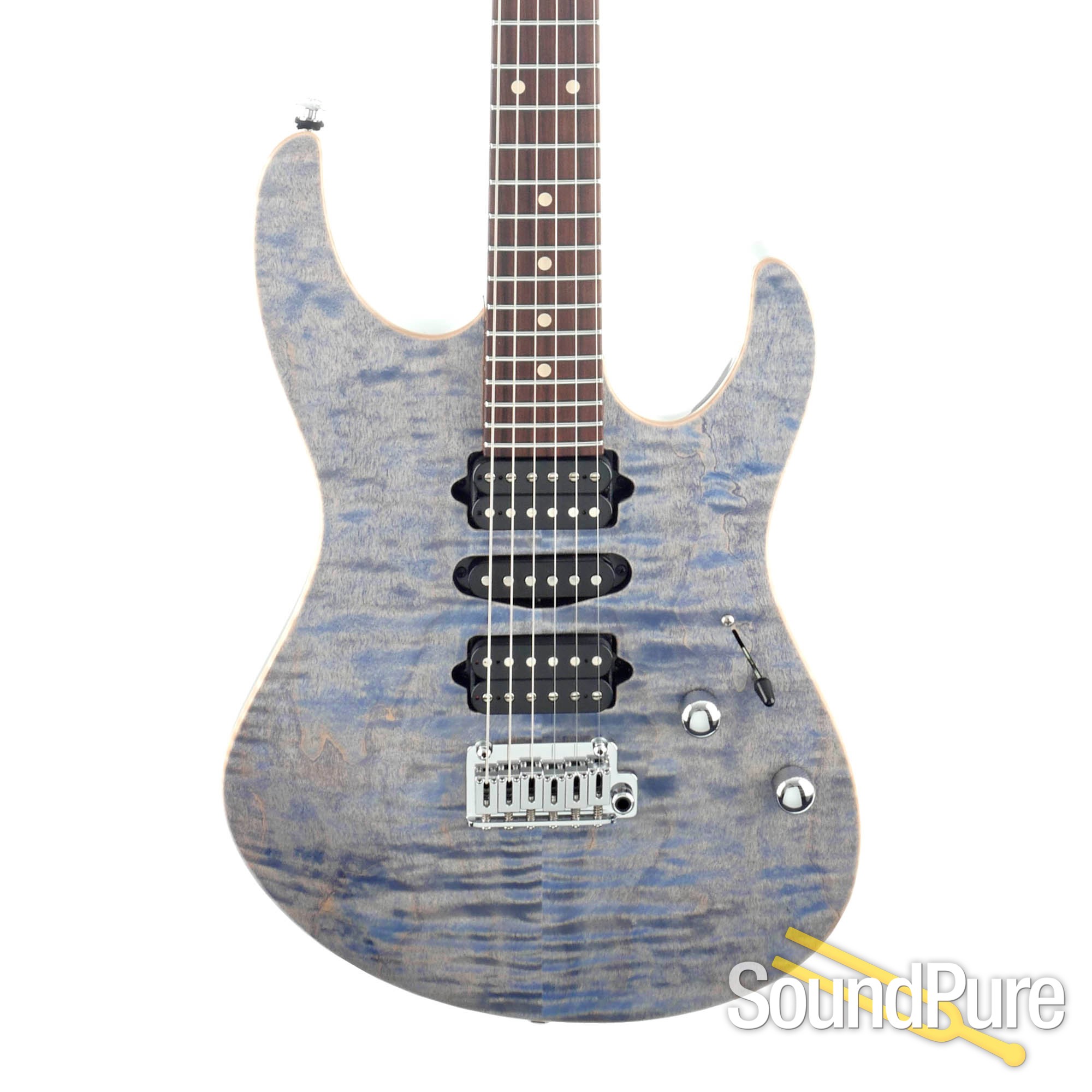 Suhr Modern Plus Trans Blue Denim Electric Guitar #71462
