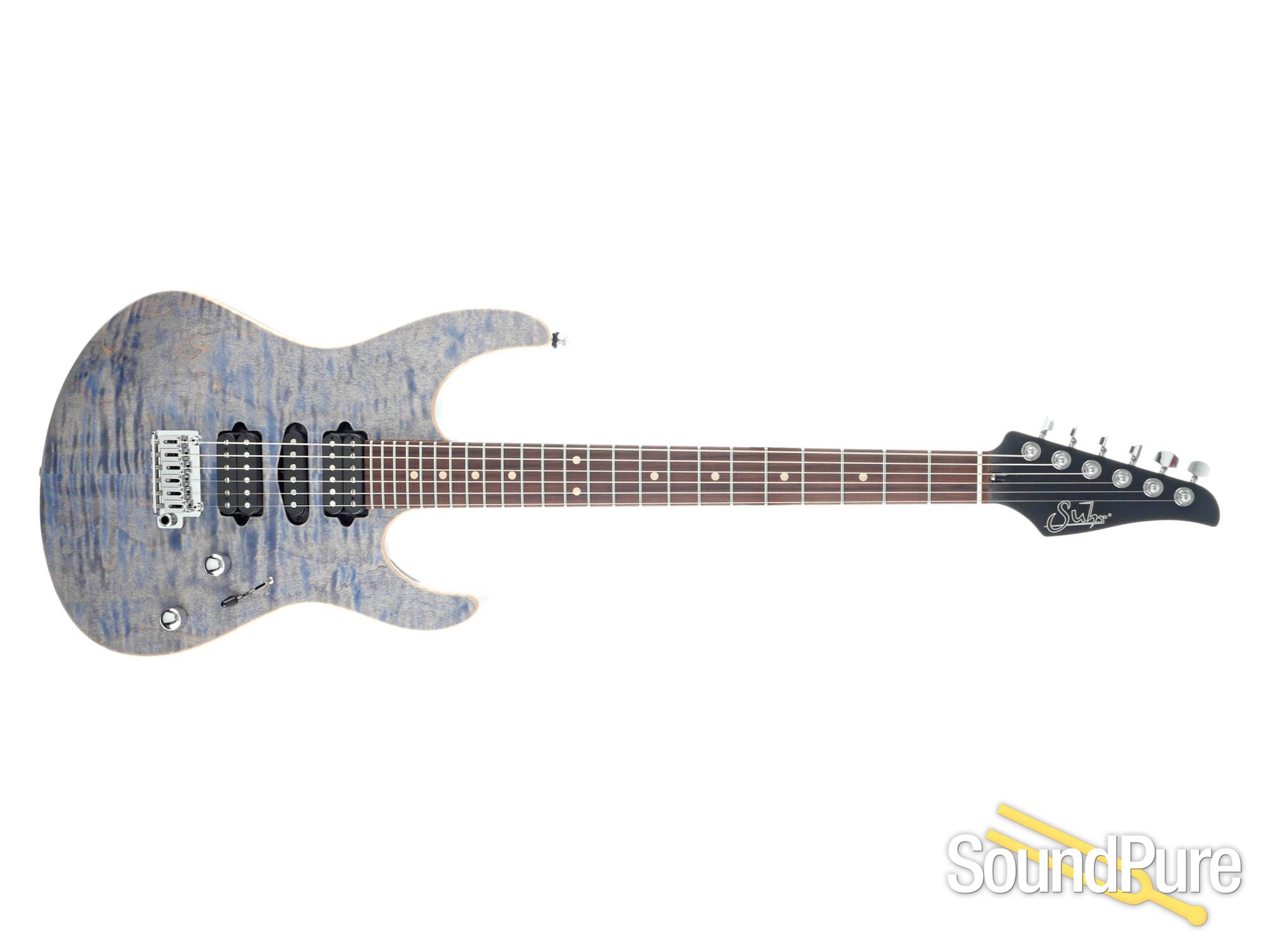 Suhr Modern Plus Trans Blue Denim Electric Guitar #71462