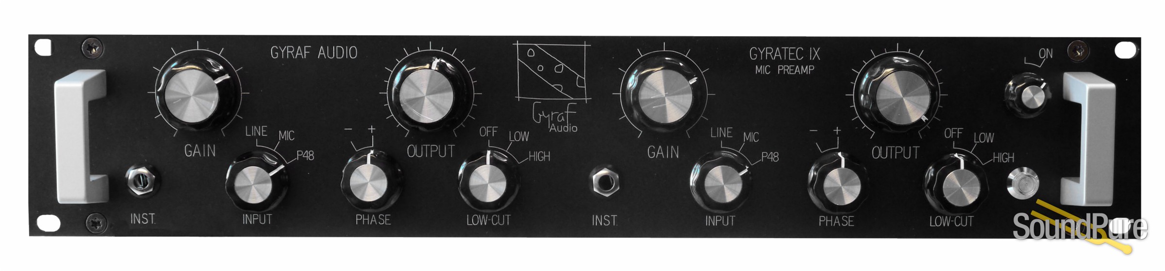 Gyraf Audio G9 Dual Tube Microphone Amplifier | Soundpure.com