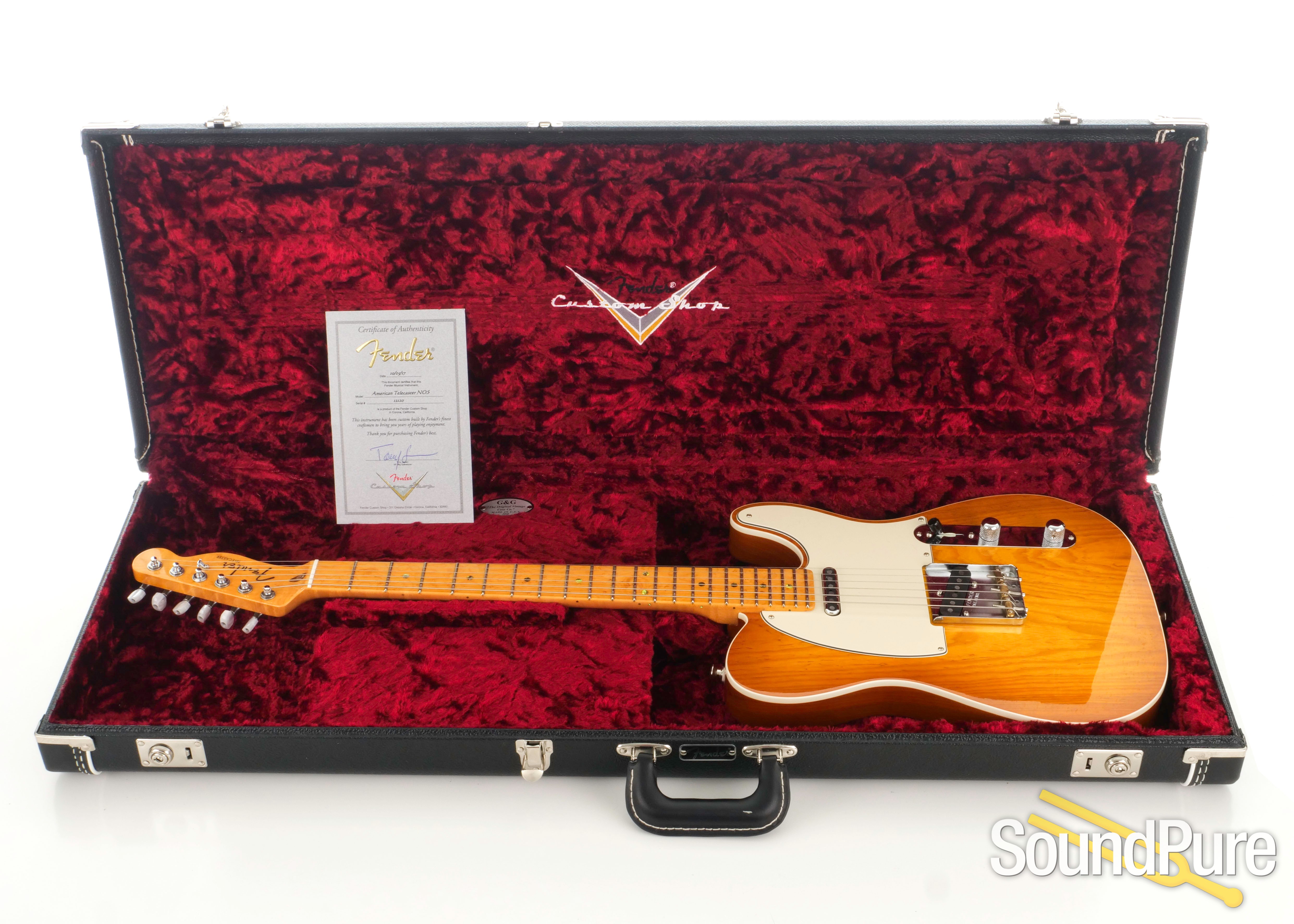 Fender Custom Shop Telecaster NOS Guitar #12120 - Used