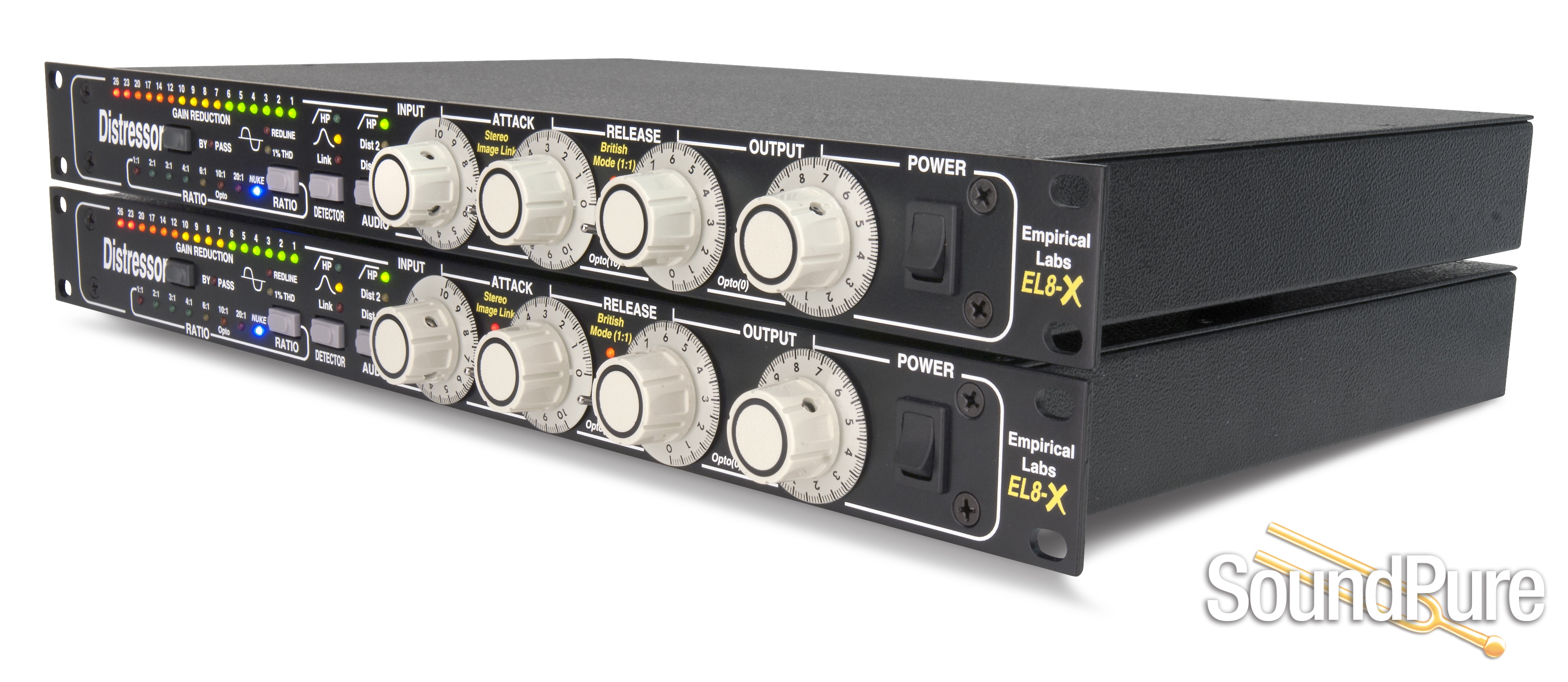 Empirical Labs Distressor EL-8X Stereo Pair British Mod Compressor
