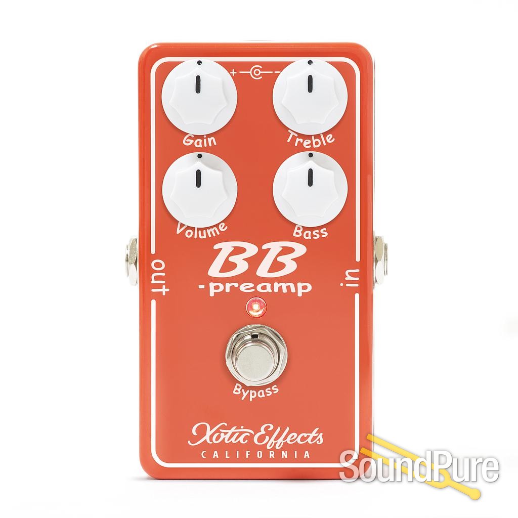 Xotic Effects USA BB Preamp V1.5 Distortion Effect Pedal