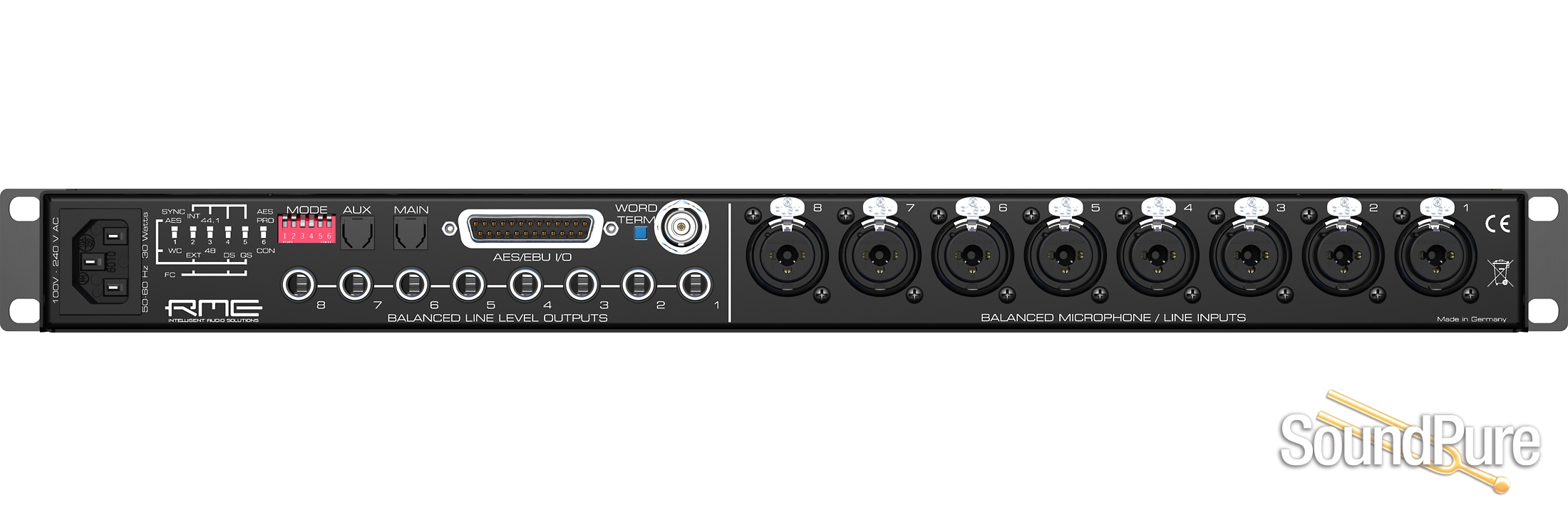 RME Octa Mic II Microphone Preamp | Soundpure.com