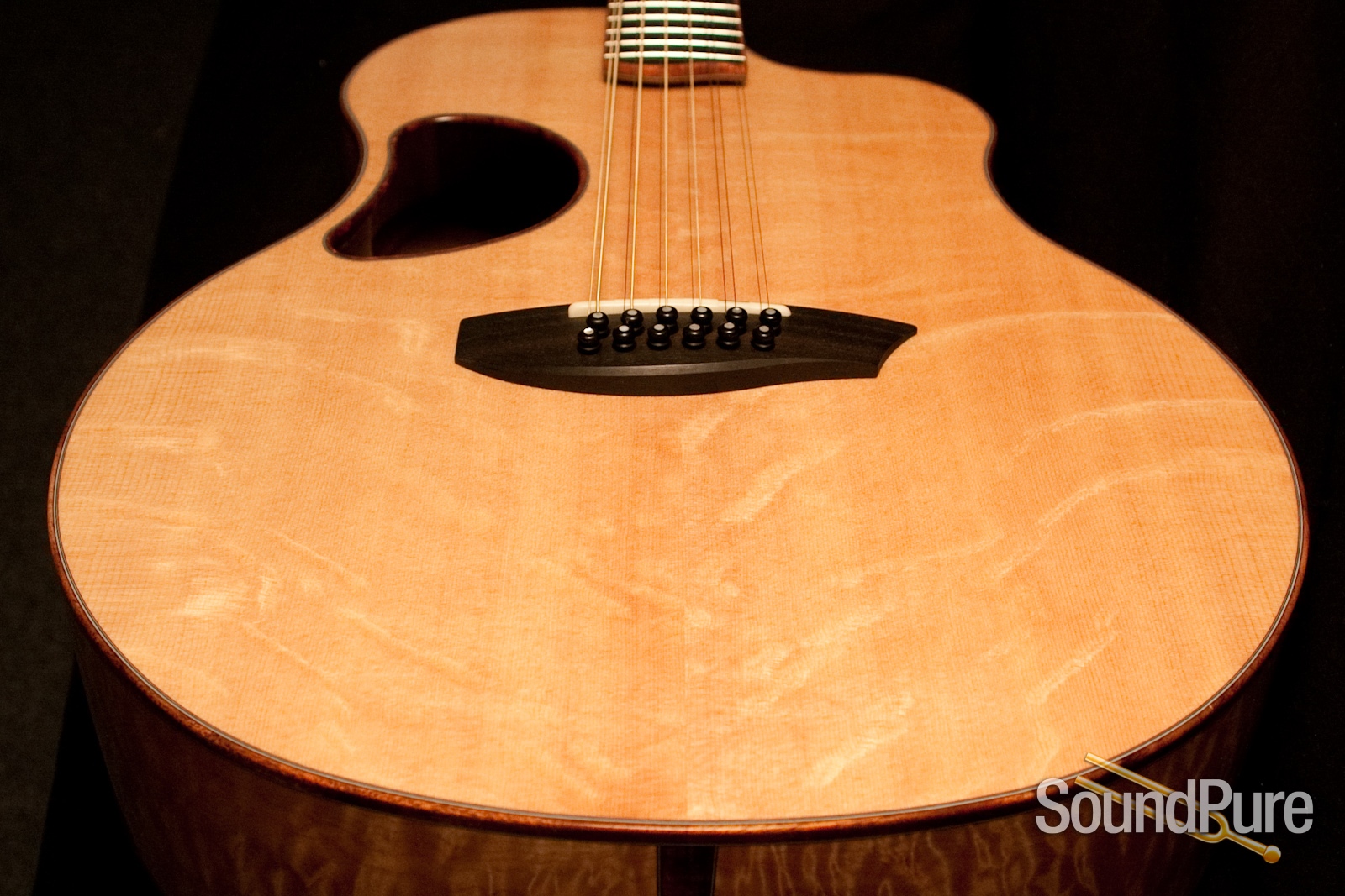 McPherson 4.5XP 12-String Quilted Maple / Bear Claw Sitka