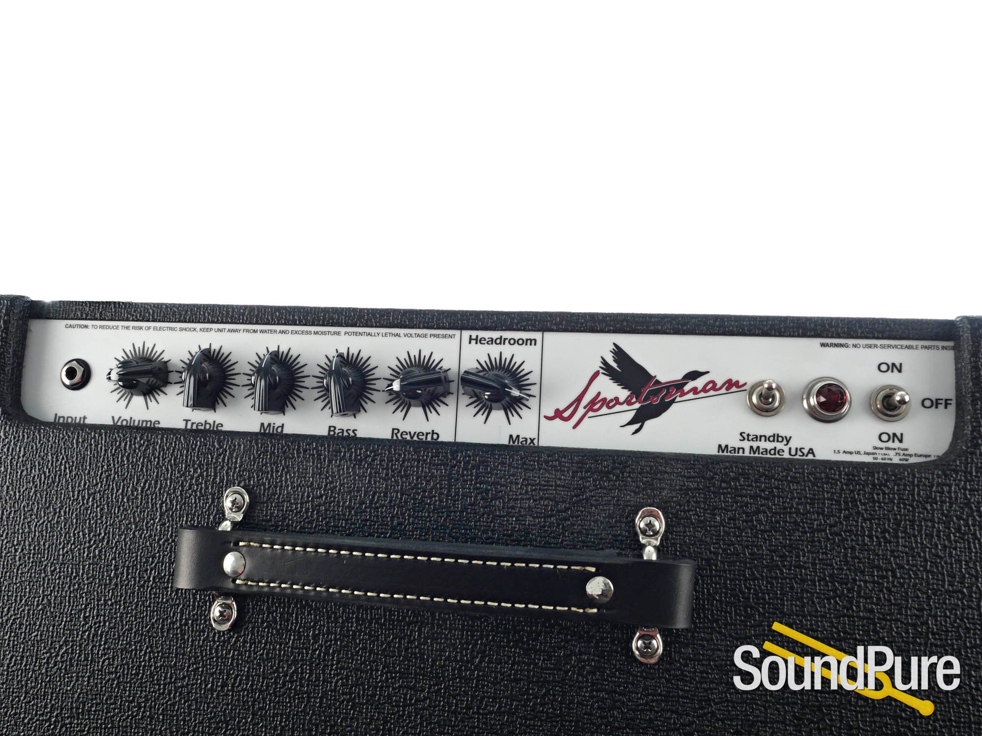 Carr Amplifiers Sportsman 19W 1x12 Combo Amp--Black