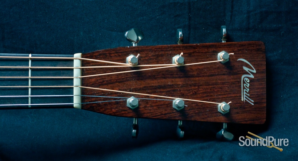 Merrill C-18 Adirondack/Mahogany Dreadnought Acoustic Guitar
