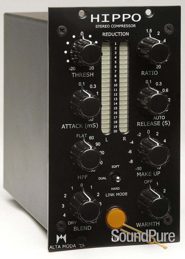 Alta Moda Hippo 500-Series Stereo VCA Compressor | Soundpure.com