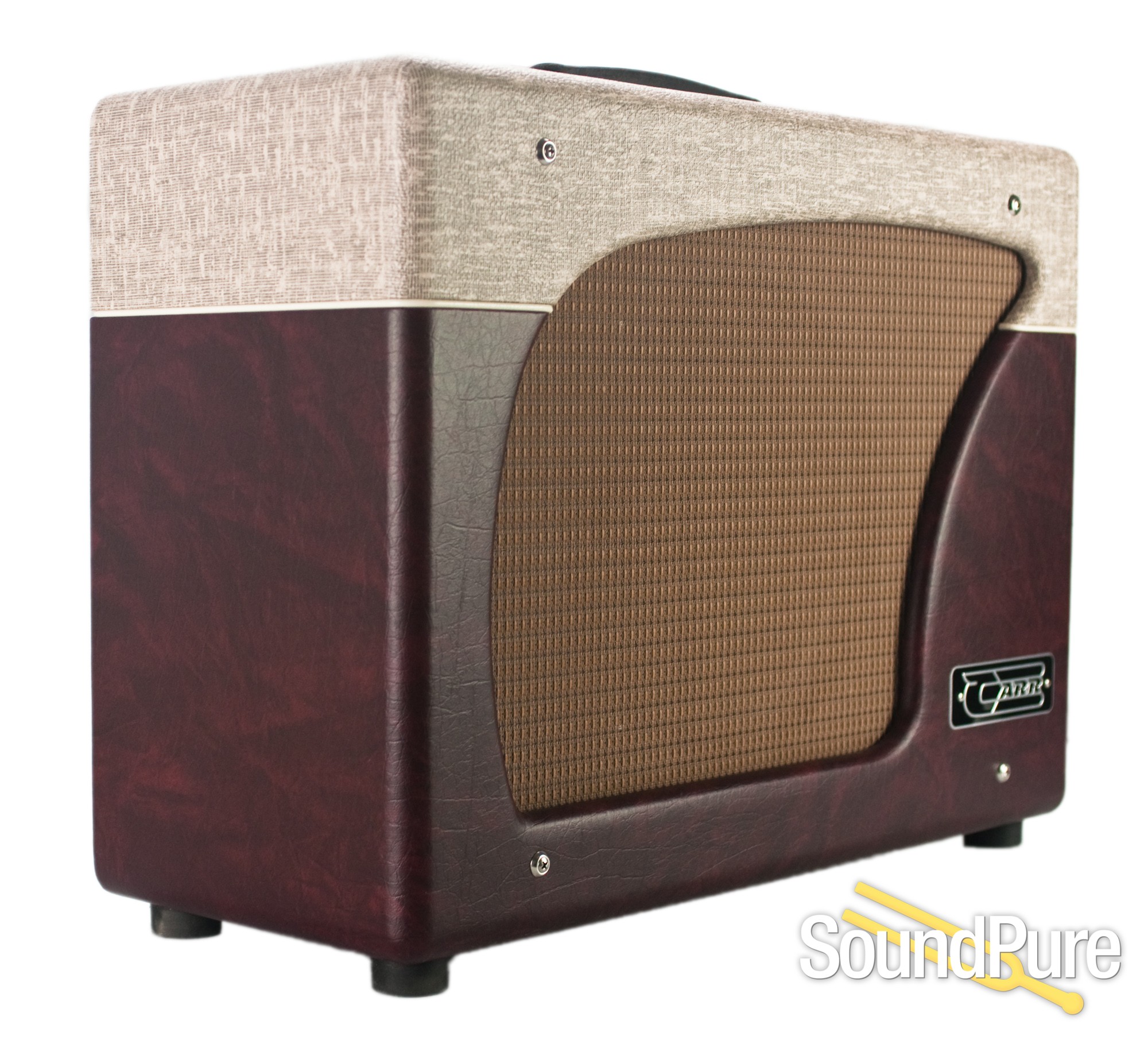 Carr Amplifiers Impala 44W 1x12 Combo Amp - Wine & Slub