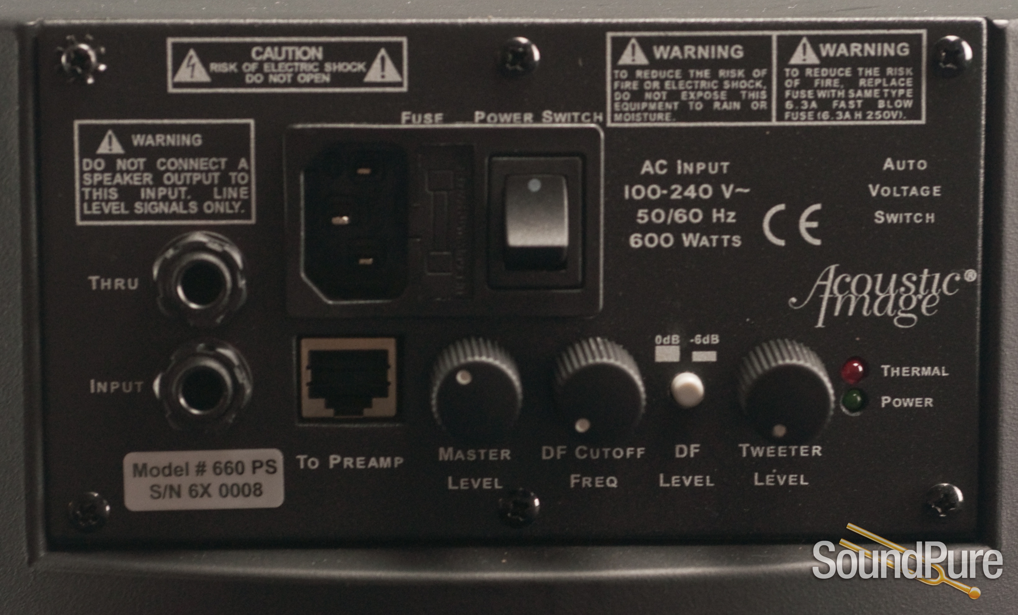 Acoustic Image Flex Cab 650W Tri-amped Powered Cab 660 PS