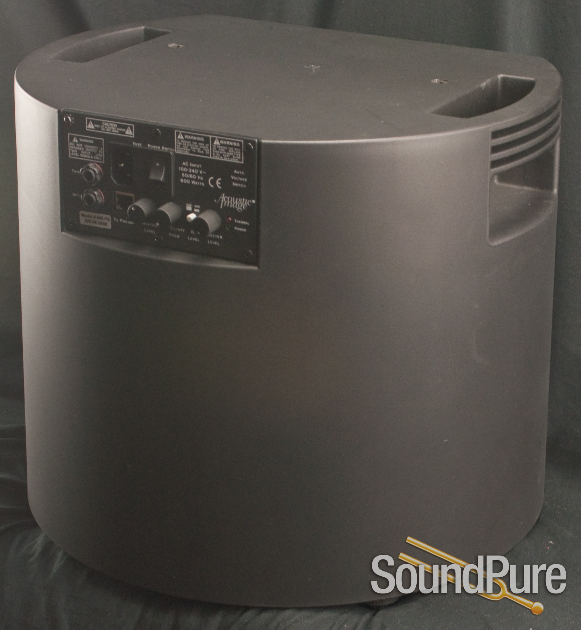 Acoustic Image Flex Cab 650W Tri-amped Powered Cab 660 PS