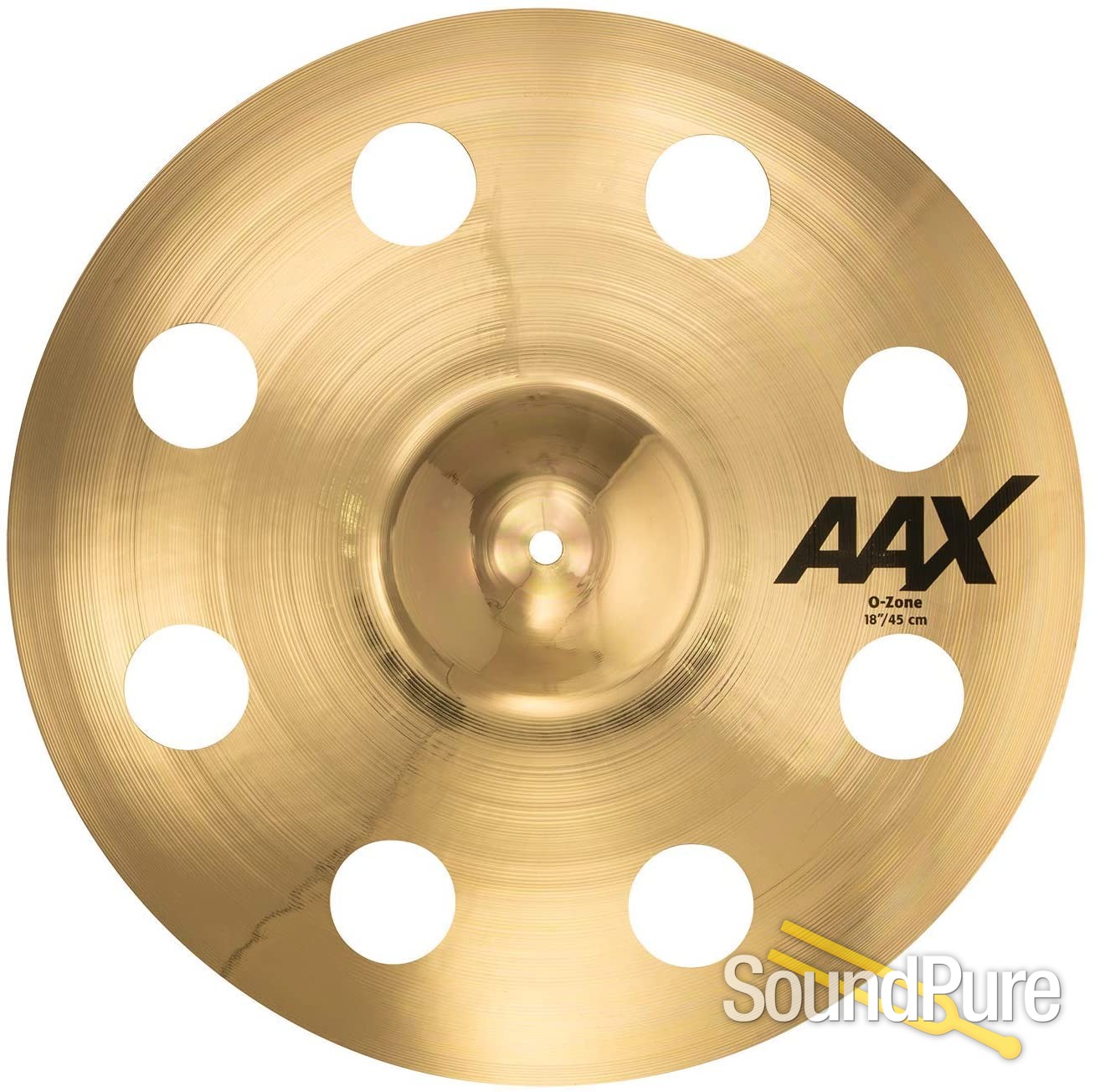 Sabian 18" AAX Ozone Crash Cymbal - Brilliant | Soundpure.com
