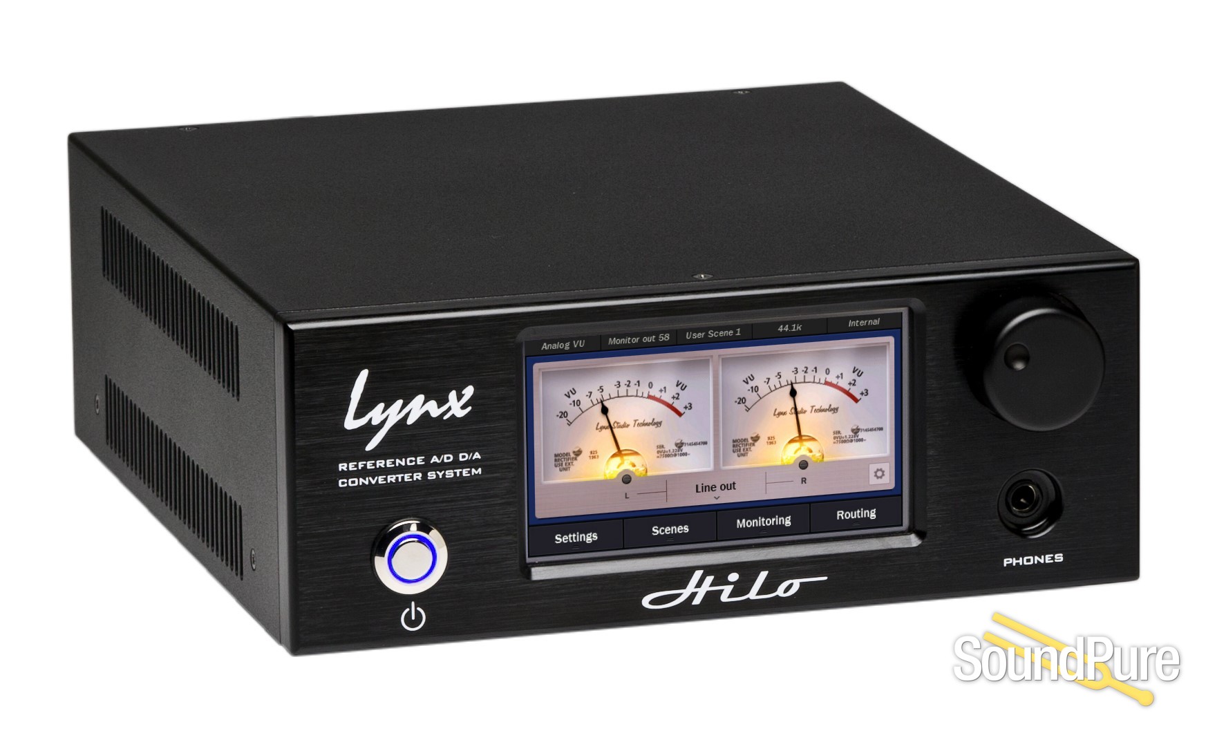 Lynx Hilo Reference A/D D/A TB3 System (Black Finish)