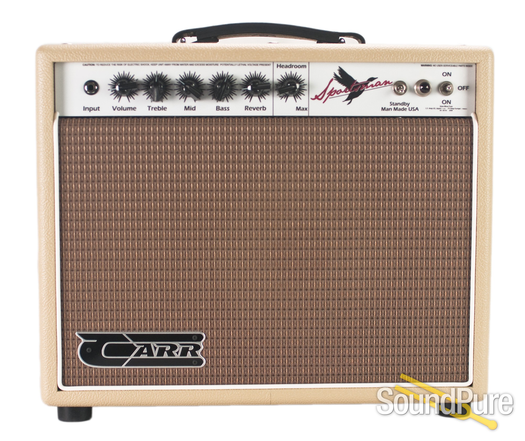 Carr Amplifiers Sportsman 19W 1x10 Combo Amp - Cream